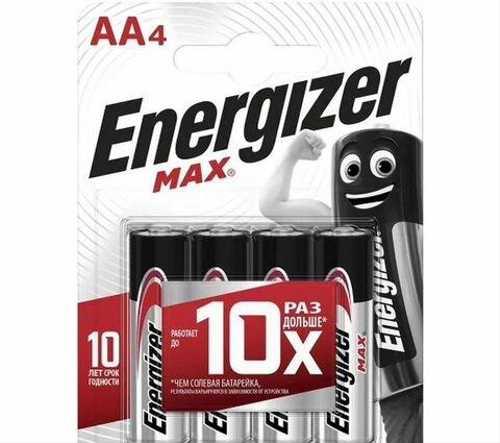 Батарейки Energizer MAX E91/AA 4шт #345983