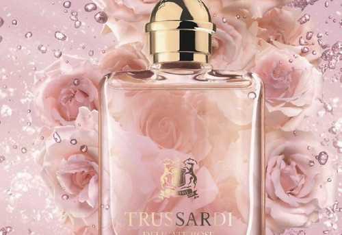 Туалетная вода trussardi delicate rose в слюде