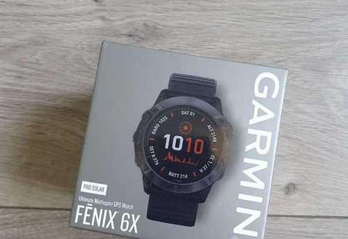 Часы Garmin Fenix 6X Pro Solar новые оригинал