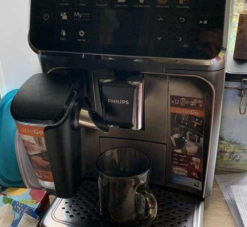 Кофемашина philips 5400 series lattego