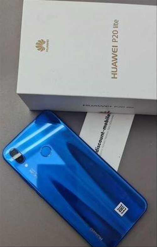 Huawei P20 Lite 4/64GB, cиний