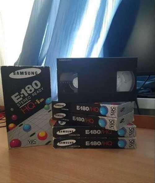 Видеокассеты VHS samsung E-180