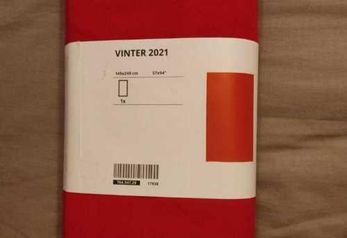 IKEA Vinter 2021 винтер 2021, Скатерть, красный