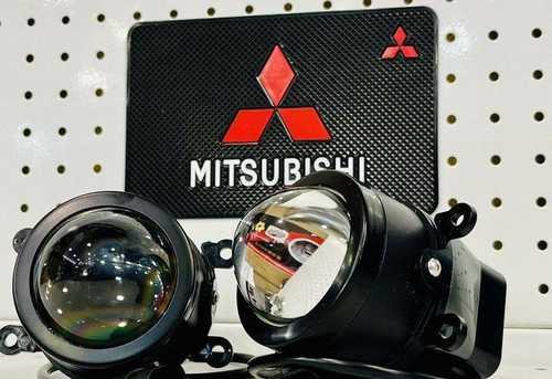 Противотуманные фары mitsubishi l200 лазерные