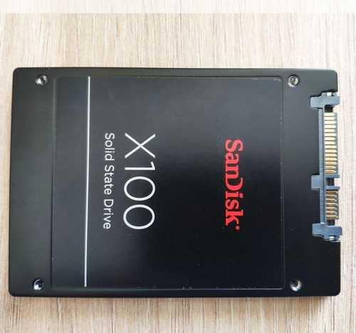 SSD диск 120gb, 128. SanDisk X100