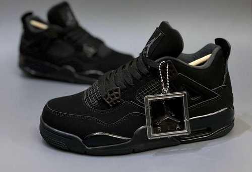 Кроссовки Nike Air Jordan 4 Black Cat 41-46