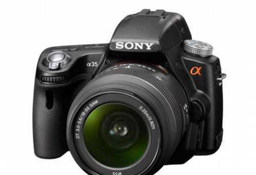 Sony slt a 35 kit зеркальный фотоаппарат