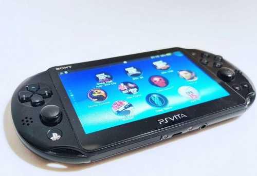 Прошитая PS Vita Slim 128гб + 100 игр