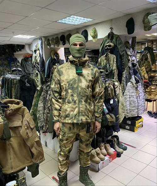 Тактический Костюм Softshell Софтшелл Мох (M-3Xl)