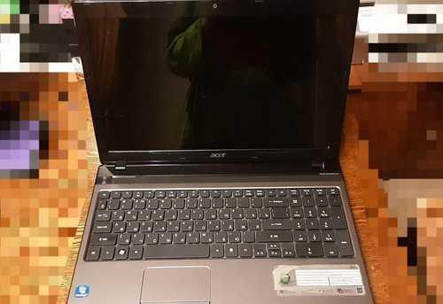 Ноутбук acer Aspire 5560G на запчасти