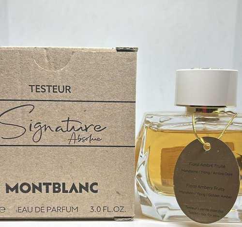 Mont BlAnc signature absolue