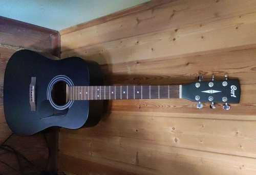 Cort AD810E-BKS электроакустическая черная гитара