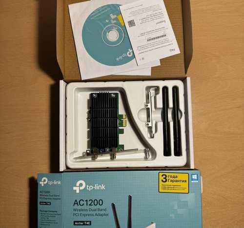 Wifi адаптер tp-link archer t4e