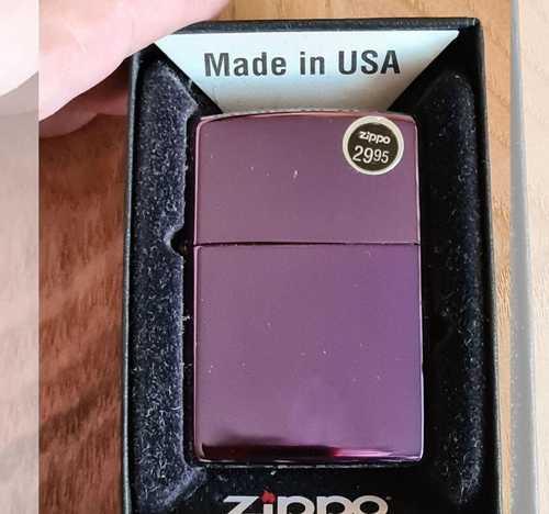 Zippo. Королевский пурпур. Редкая. Коллекц. NEW