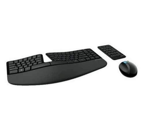 Комплект клавиатура + мышь Microsoft Sculpt