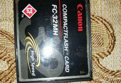 Карта памяти CF (compactflash)