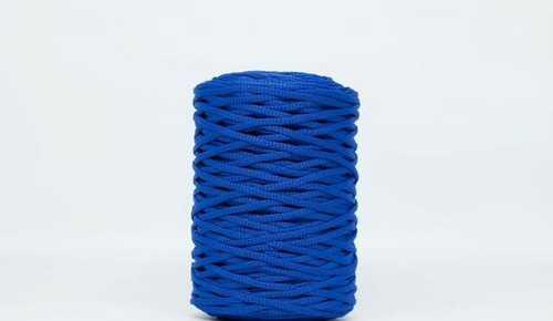 Полиэфирный шнур 4 мм полый, Голубой 200м