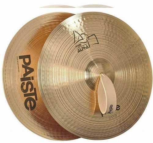 Тарелки оркестровые 16" Paiste Alpha