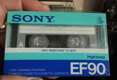 Аудиокассеты Sony Ef 90 и samsung XM-1 C90