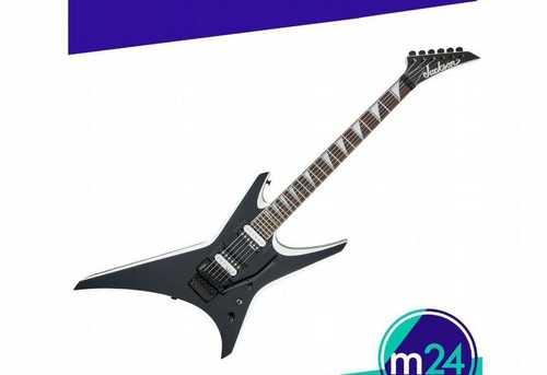 Jackson JS32 Warrior Black with White Bevels