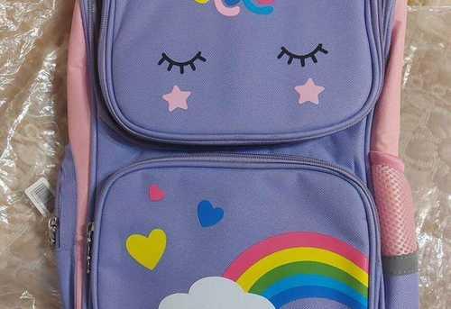 Рюкзак портфель школьный для девочек unicorn