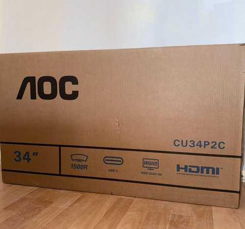 Новый монитор AOC cu34p2c