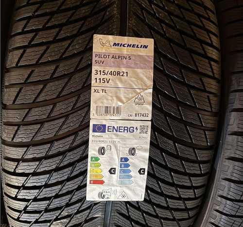 Michelin Pilot Alpin 5 SUV 315/40 R21 и 275/45 R21 115Y