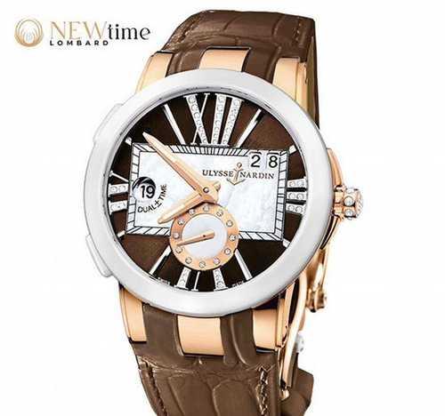 Часы женские Ulysse Nardin Executive Dual Time 40