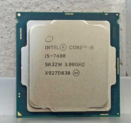 1151 Intel Core i5-7400