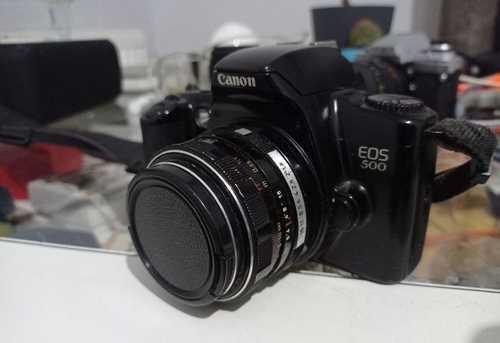Пленочный фотоаппарат canon eos 500