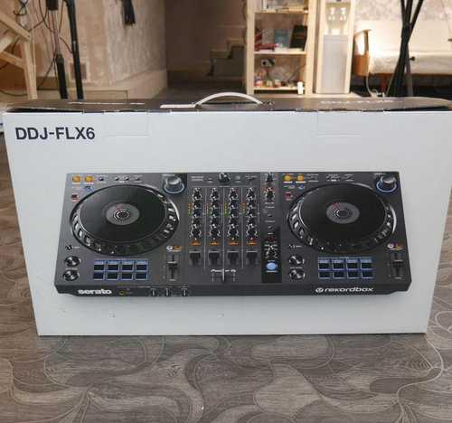 Pioneer DDJ-FLX6 Dj-Контроллер 4 Канала Ай-Шефф