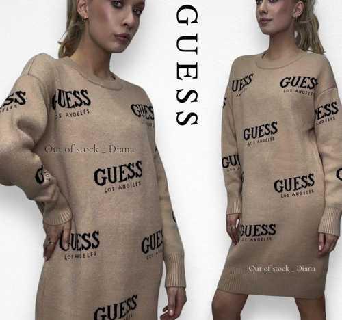 Guess платье трикотажное оригинал