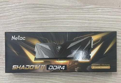 DDR4 16Gb 3200Mhz netac Shadow II