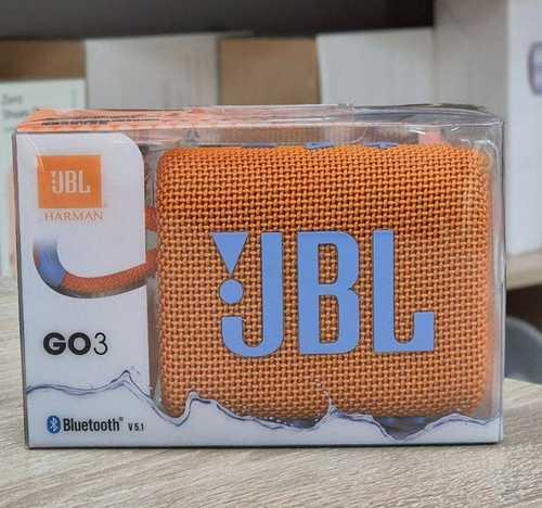 Портативная колонка JBL GO 3 Orange