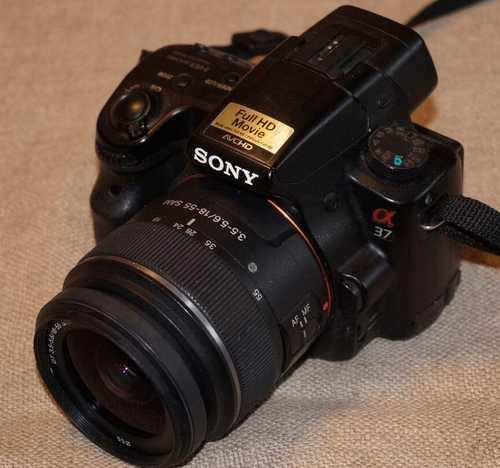 Sony A37 kit 6700 кадров   сумка