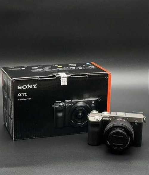 Компактный беззеркальный фотоаппарат Sony a7c Kit