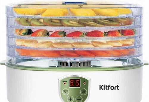 Сушилка для овощей и фруктов Kitfort KT-1902 белый