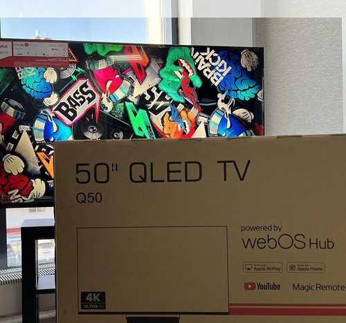 50" (127 см) Konka Q50 новый Qled аэромышка WebOS