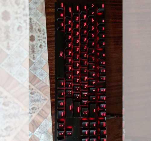 Клавиатура механическая hyperx alloy fps pro