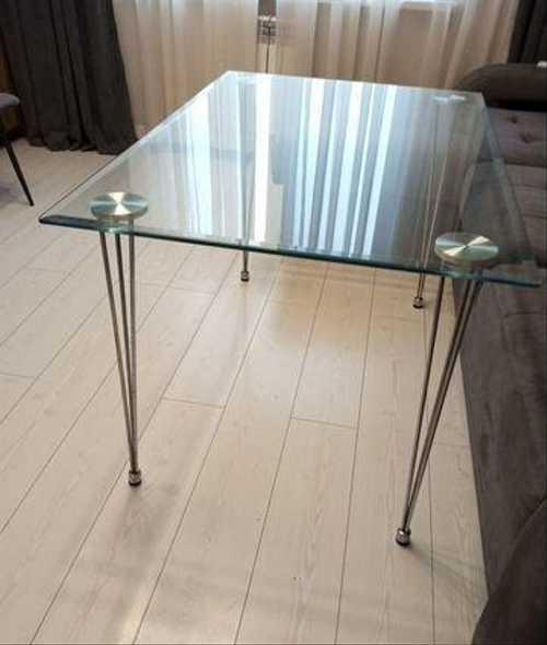 Продам кухонный стеклянный стол