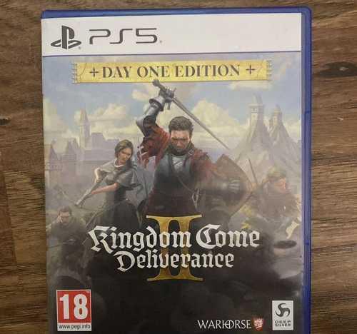 Kingdom come deliverance 2 ps5 диск