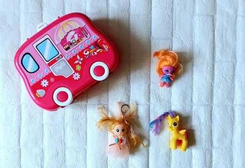 Литл Пони + Игрушки Пакетом для девочки