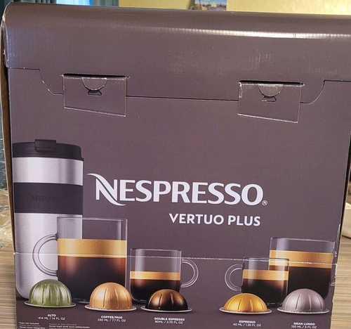 Кофемашина Nespresso Vertuo Plus