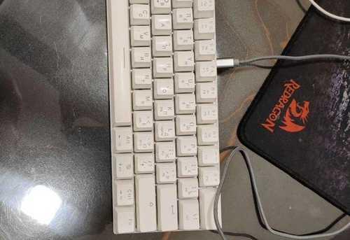 Клавиатура motospeed ck62 и мышь logitech g102