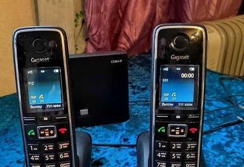 Беспроводной ip телефон Gigaset C530A две трубки