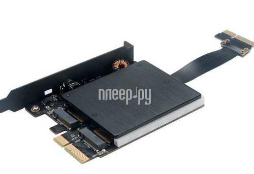 Адаптер Akasa Dual M.2 PCIe SSD Adater AK-pccm
