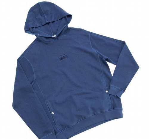 Мужская толстовка синего цвета Woolrich хлопок