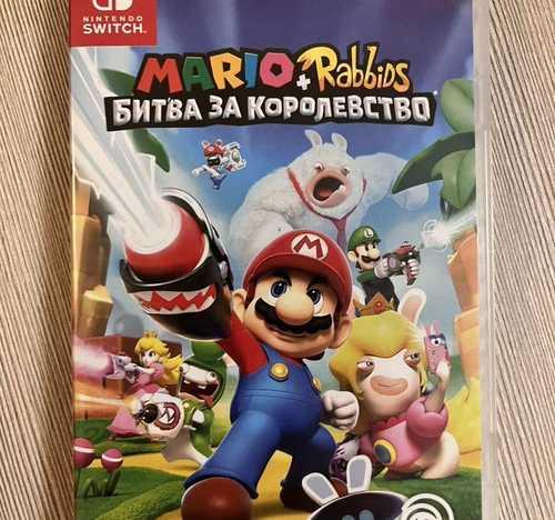 Nintendo switch mario rabbids битва за королество