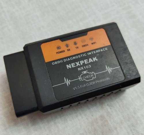 Сканер ELM327 V1.5 OBD WiFi фирмы nexpeak NX103