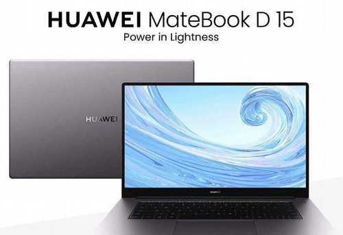 Ноутбук huawei matebook d15 bom-wfp9 r7 5700 16gb